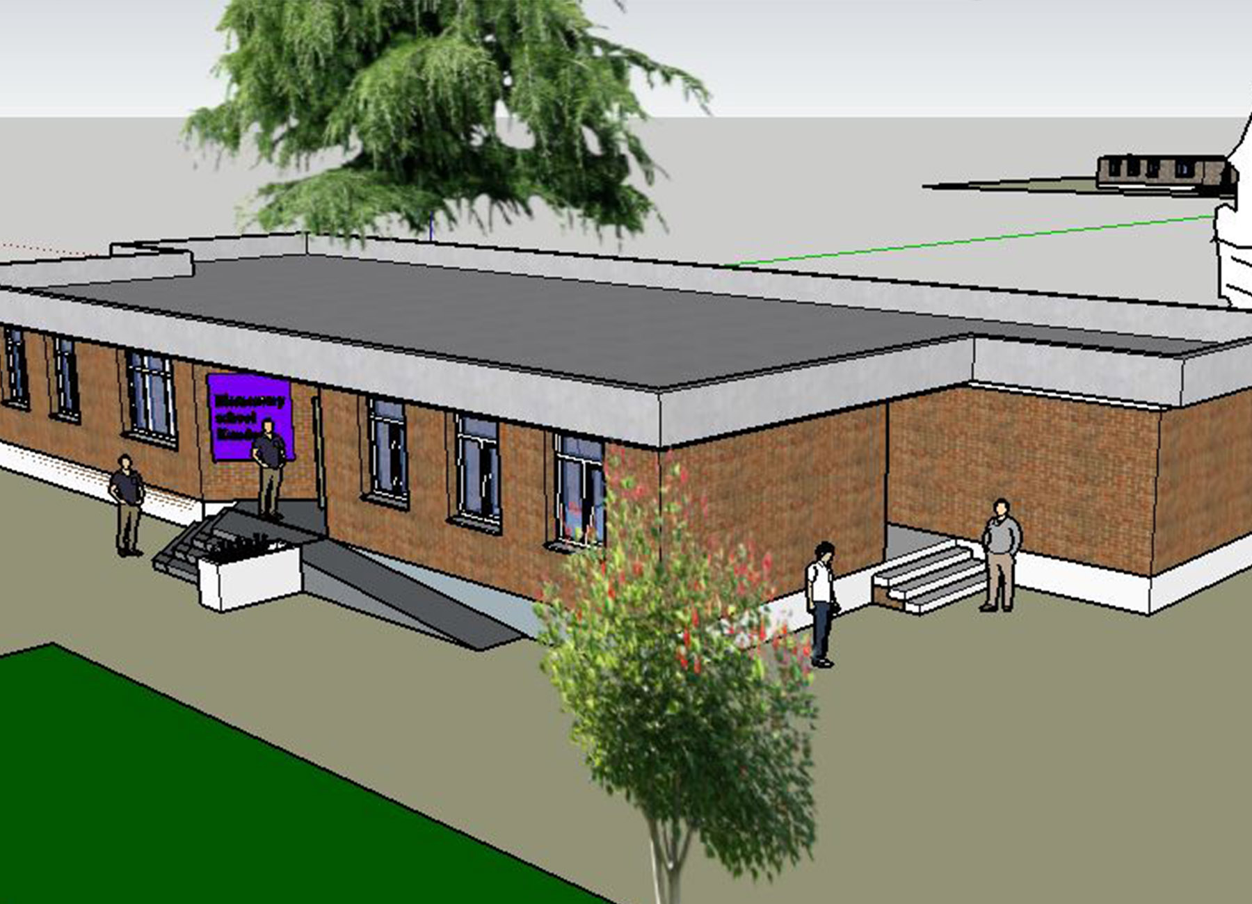 Designs included 6, 8 and 10 classroom buildings in burnt brick, stone ...